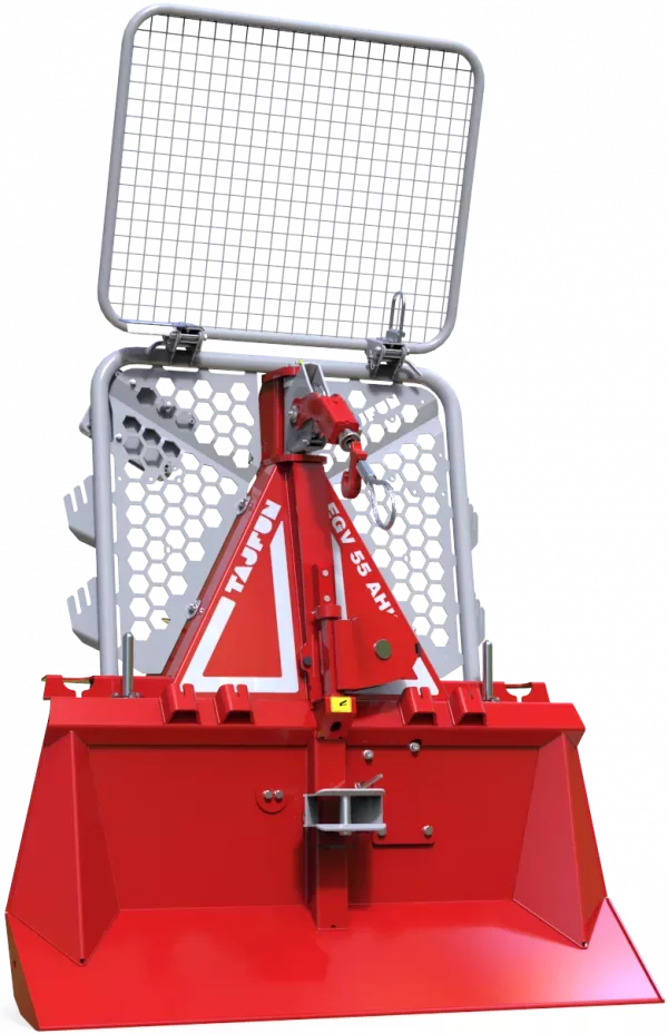 Forstseilwinde EGV 55 AHK - Einfache elektro-hydraulische Funksteuerung - Tajfun